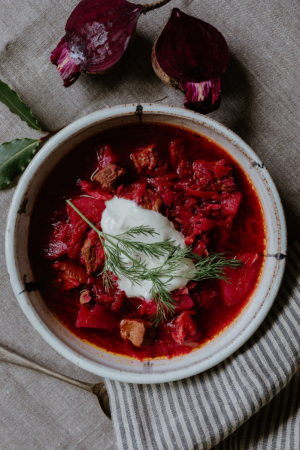 Cosy Autumn Comfort Food : My favourite Borscht Recipe - Shetland Wool ...